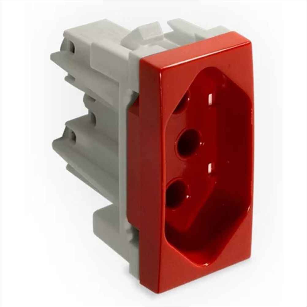 Módulo Tomada 2P+T 20A Verm 85022 Alumbra